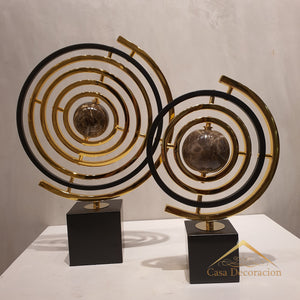 Round Abstract Centerpiece