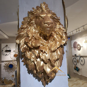 Lion's head 3d Wall Art