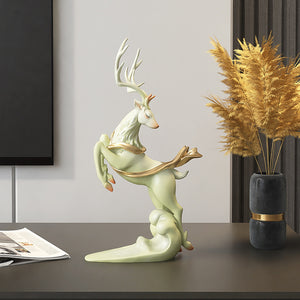 Silver Deer Table Decor