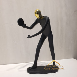 Table Tennis Human Figure